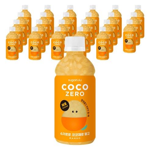 Buy Sugarlolo Coco Zero Mango 340ml from GN KOREA, South Korea ...