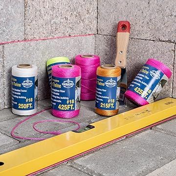 Buy Mason Line, 500 Feet #18 Braided Nylon Mason Line Diy Project from ...