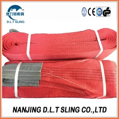 Buy 100% Polyester Webbing Sling Industrial Lifting Belt from NANJING D ...