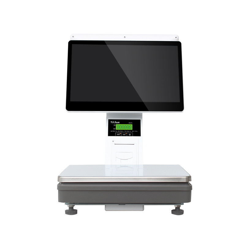 Buy 15.6" Aclas Scale Possystem With 58mm Printer Pos Machine Touch Pos ...