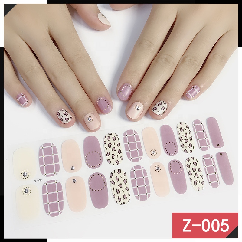 Buy 22 Stickers Red Nail Stickers 3d Stereo Hot Stamping Nail Polish ...