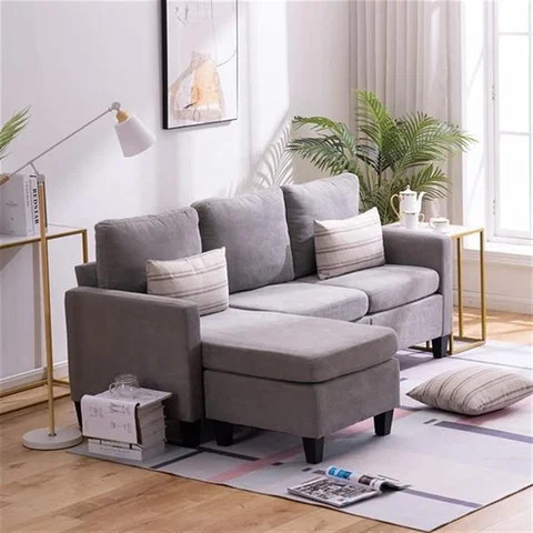 Buy 3 Seater Recliner L Sharp Corner Sofa Bed from Dongguan Guanya ...