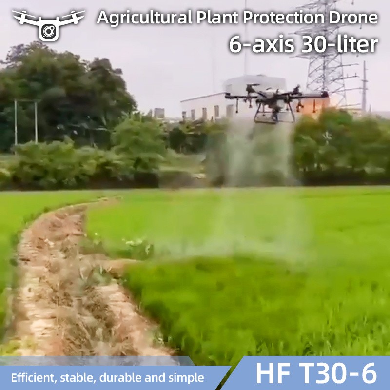 Buy 30l Payload 6 Rotor Autonomous Flying Agriculture Sprayer Drone Uav ...