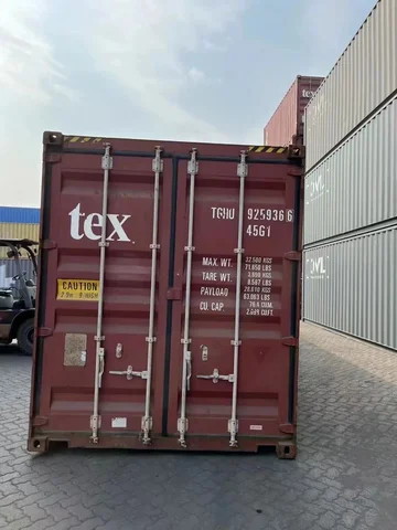 Buy 40hq 40hc Shipping Container Inner Dimensions L12.032m W2.352m H2 ...