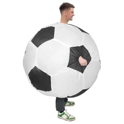 Buy Adult Funny Football Cosplay Blow Up Suit Sports Games Party ...