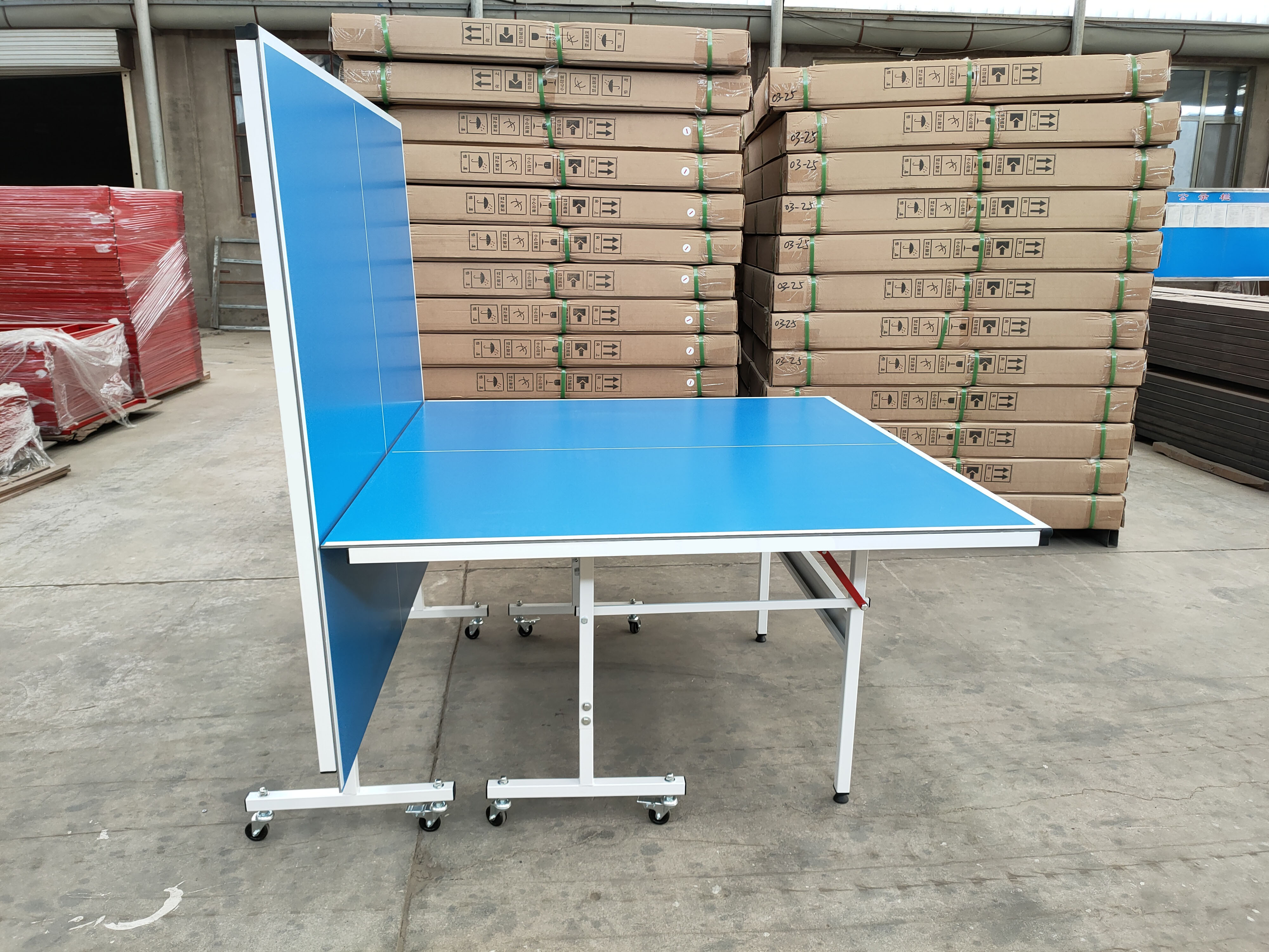 Buy Aluminium Outdoor Movable Foldable Table Tennis Table from Langfang ...