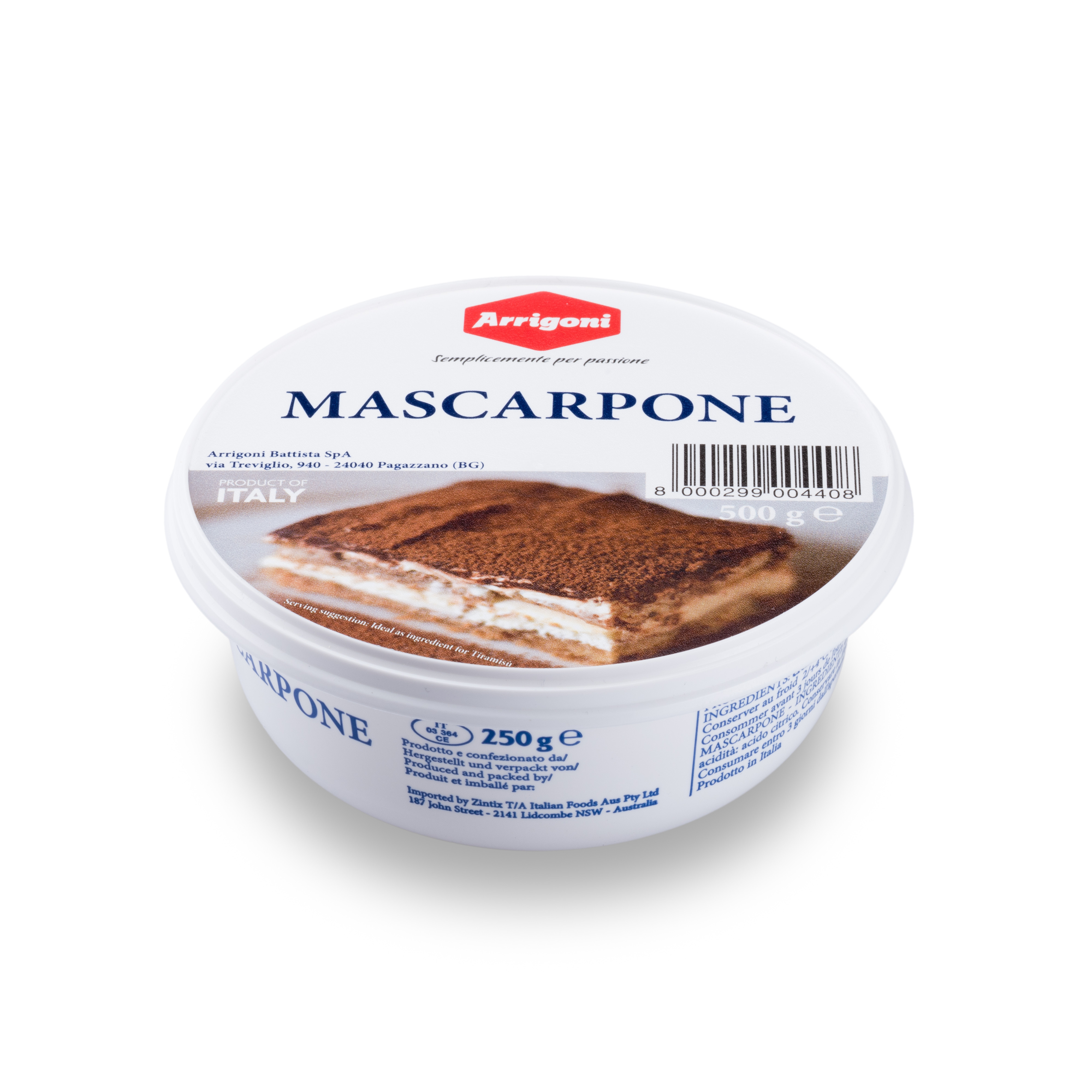 Buy Best Italian Mascarpone Cheese - Fresh Cheese - Mascarpone 250g ...