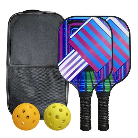 Buy Black Glassfiber Pickleball Equipment Paddles Cheap Pickleball ...