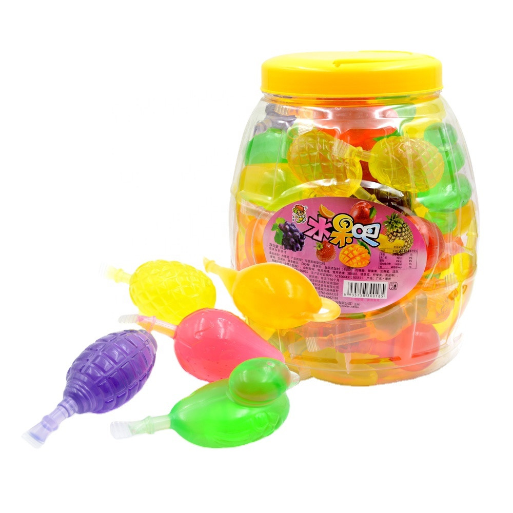 Buy China Colorful Cute Fruit Shape Yummy Juice Fruity Jelly from ...