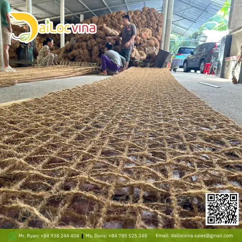 Buy Coir Net Coconut Netting Used For Gardening And Erosion Control ...
