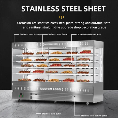 Buy Commercial Display Fridge Counter Top Display Fridge Freezer ...