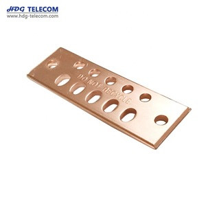 Buy Copper Grounding Buss Bar For Cell Tower Coax Earthing from Xiamen ...