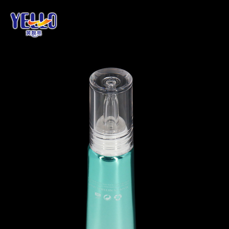 Buy Custom Made Plastic Green Laminated Tube 20ml With Clear Nozzle ...