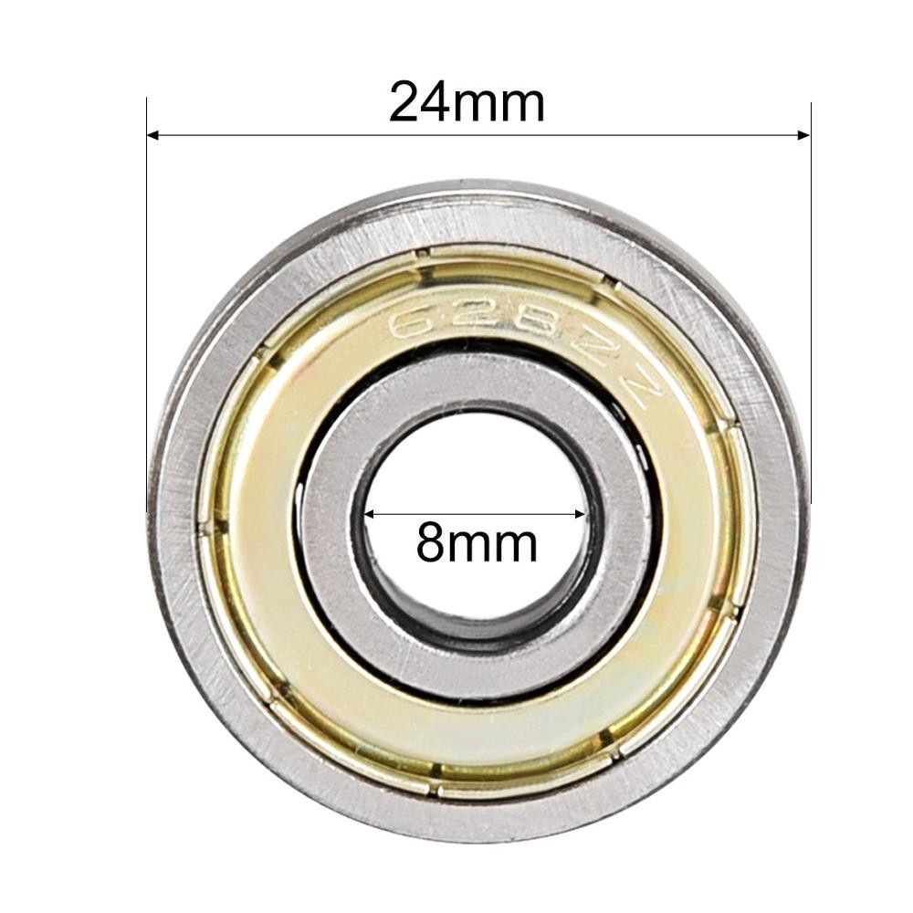 Buy Deep Groove Ball Bearing Double Shield Bearing Steel Bearings (628 ...