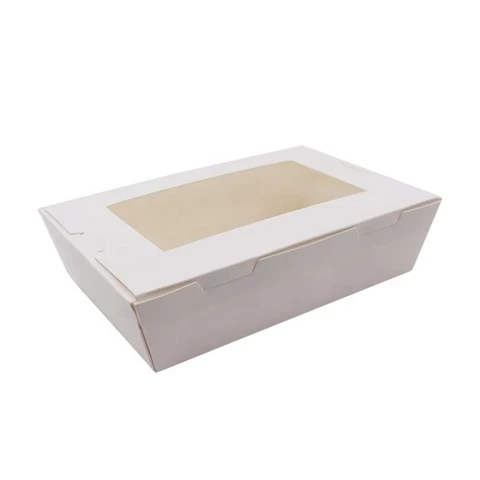 Buy Disposable Take Out Salad Box Food Packaging Cardboard Boxes With ...