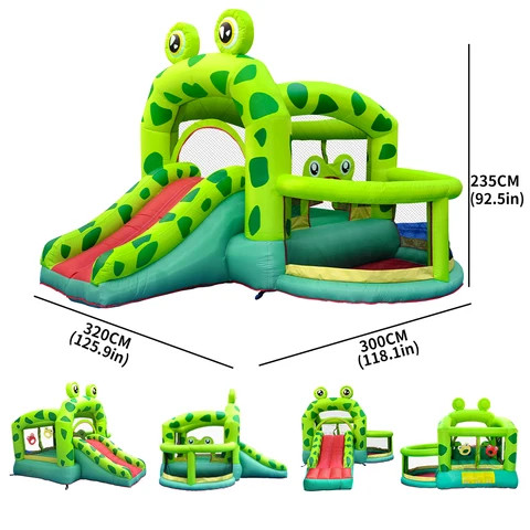 Buy Doctor Dolphin Factory Frog Fun Design Custom Cheap Bounce House ...