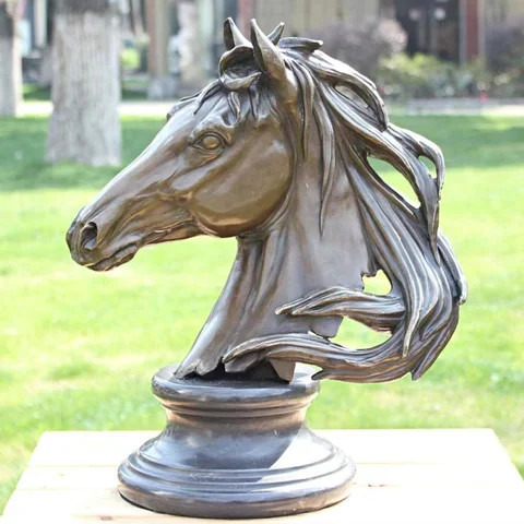 Buy Factory Customized Animal Head Large Sculpture For Decoration from ...