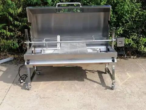 Buy Factory Price Outdoor Large Gas Spit Roaster With Lid from HDWYSY ...