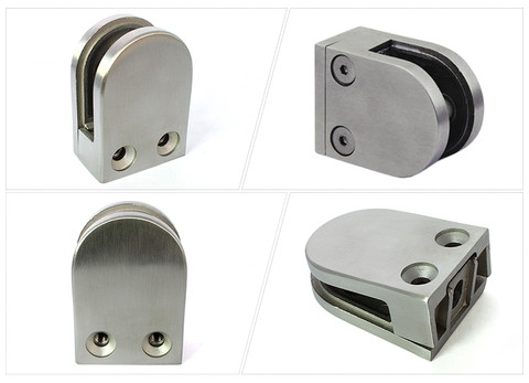 Buy Frameless Glass Stair Railing Glass Clamp 6mm Glass Clamps ...