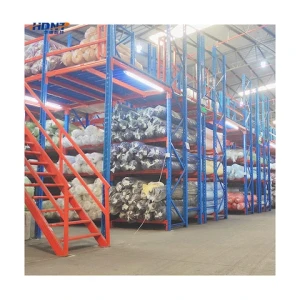 Buy Free Design Steel Mezzanine Floor Multi-tier Warehouse Racking ...