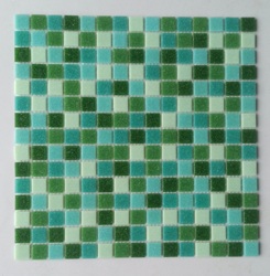 Buy Green And Blue Glass Mosaic Tiles Swimming Pool Glass Mosaic Tile ...