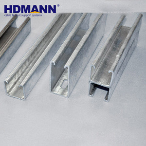 Buy Hdmann Galvanized Slotted Unistrut Channels U Channel Standard ...