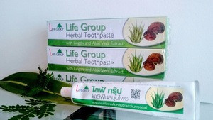Buy Herbal Toothpaste Made With Lingzhi And Aloe Vera Extract from ...