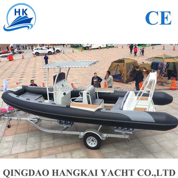 Buy High Performance Rhib Aluminum Hull Rib Boat 680 from Qingdao ...