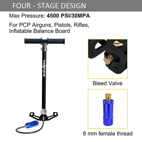 Buy High Pressure Mini Hand Operated Air Pump Air Pcp Paintball Pump ...