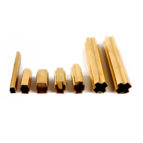 Buy Irregular Shape Accessory Copper Pipe Copper Tube Brass Tube Pipe ...