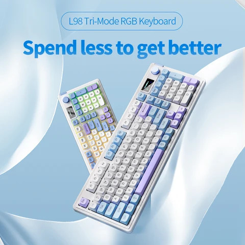 Buy Langtu L98 Membrane Keyboard 98% Layout With Display from Shenzhen ...