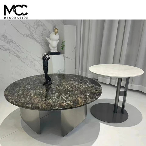 Buy Luxury Brazilian Granite Marble Table Tops Interior Round Natural ...