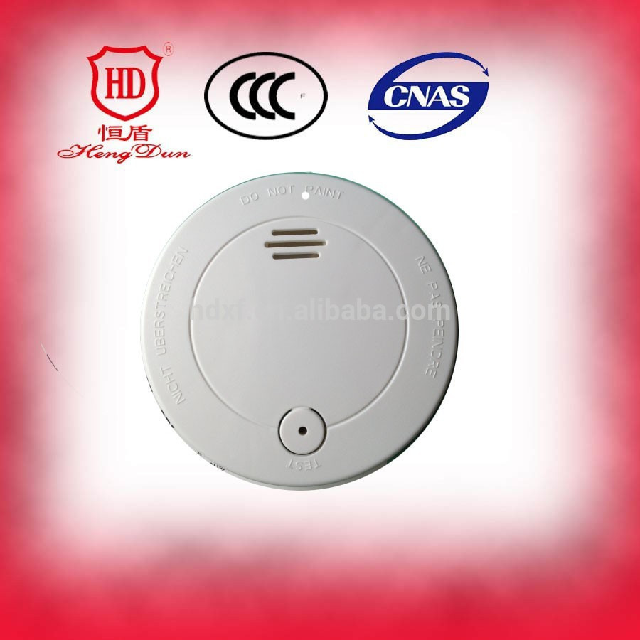 Buy Manual Fire Wired Smoke Detector Sensor Photoelectric Strobe Siren ...