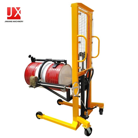 Buy Manual Oil Drum Stacker Truck Lifting Equipment Hydraulic Hand ...