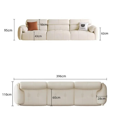 Buy Modern Electric Functional Modular Sectional Sofa Bed Extendable ...