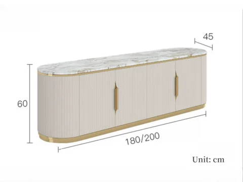 Buy Modern Wooden Console Bench Tall Console Cabinet Office Tv Stand ...