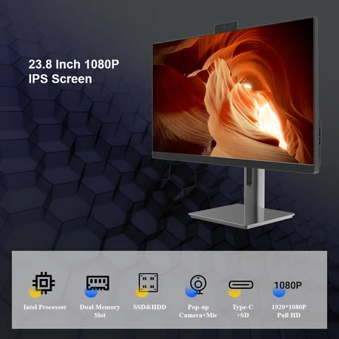 Buy New Design All In One Desktop Computer Pc Aio Touch Pc Custom All ...