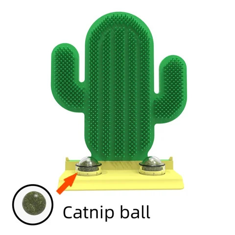 Buy New Hi Catnip Ball And Cat Tickle Toy With Scratching Board Cat ...