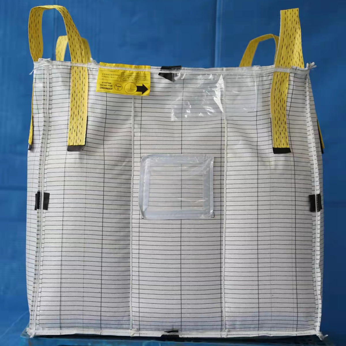 Buy Oem Jumbo Bag 1000kgs Bulk Bag Conductive Sling Tote Bag 1ton Fibc ...