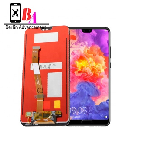 Buy Original Frame With Lcd With Touch For Huawei P20 Lite Lcd With ...