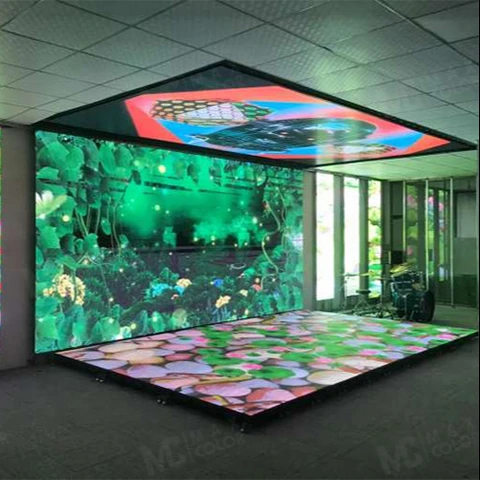 Buy P3.91interactive Digital Rgb Tile Wall For Dance Game Video Stage ...