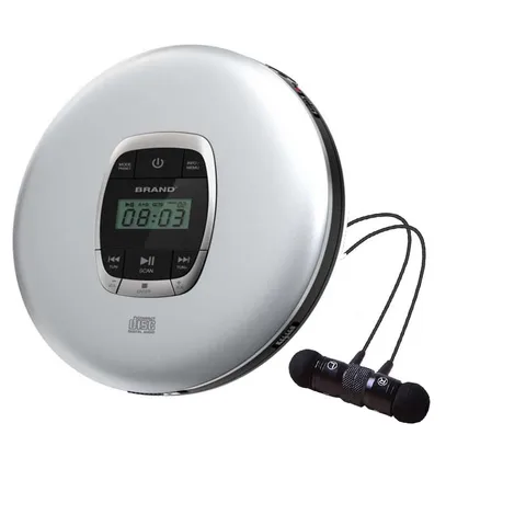 Buy Portable Personal Cd Player Discman Cd/mp3 Music Audio Player With ...