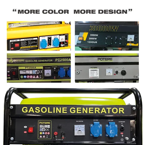 Buy Potere Single Phase Generadores A Gasolina 0.8 Kw 1kw 220v Dynamo ...