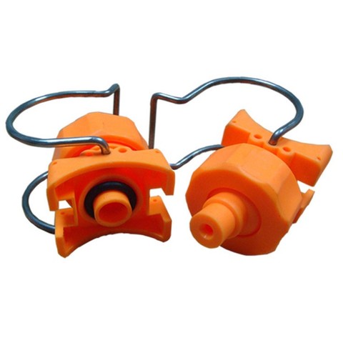 Buy Pp Plastic Clamp Clip Eyelet Spray Nozzles On Adjustable Ball ...
