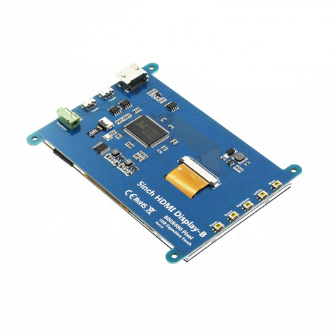 Buy Raspberry Pi 5 Inch Lcd 800x480 Capacitive Touch Screen Display ...