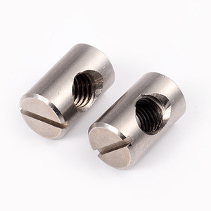 Buy Stainless Steel M3 M4 M5 Cross Dowel Hole Barrel Nut from Shenzhen ...