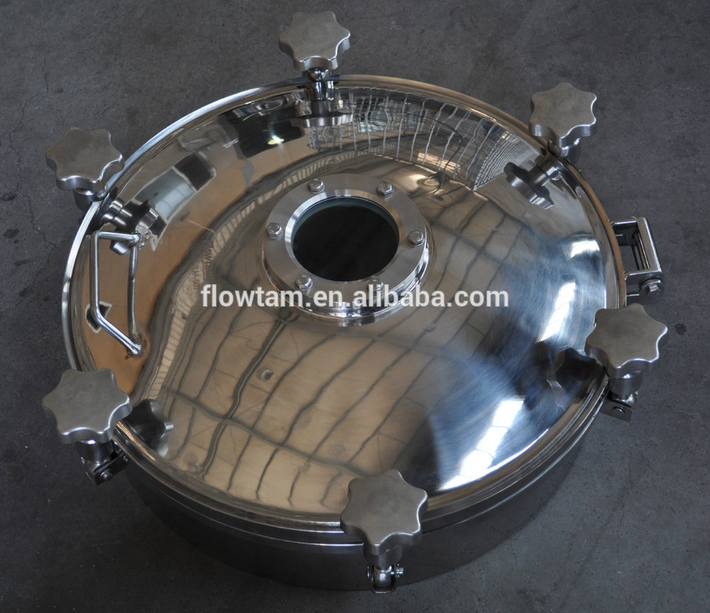Buy Stainless Steel Pressure Vessel Manhole Cover from Wenzhou Flowtam ...