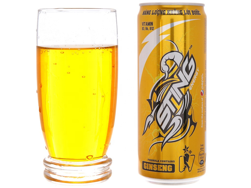 Buy Sting Energy Drink Strawberry Can 330ml/ Carbonated Drinks/ Energy ...