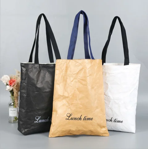Buy Torn Waterproof Dupont Paper Tyvek Portable Shopping Bag from ...