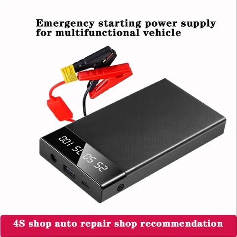 Buy Ultra-thin Car Emergency Tool Jump Starter Portable 10000mah Mobile ...